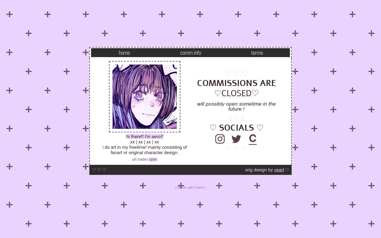 aero comm card!